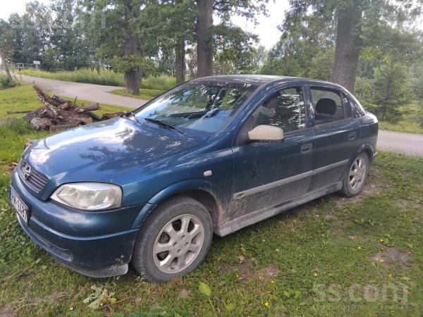 Зеленый Опель Астра 2000 в Айзкраукле, объемом двигателя 1.60 л и пробегом 262 тыс. км за 350 €, фото 4 на AUTOMOTO.COM.LV