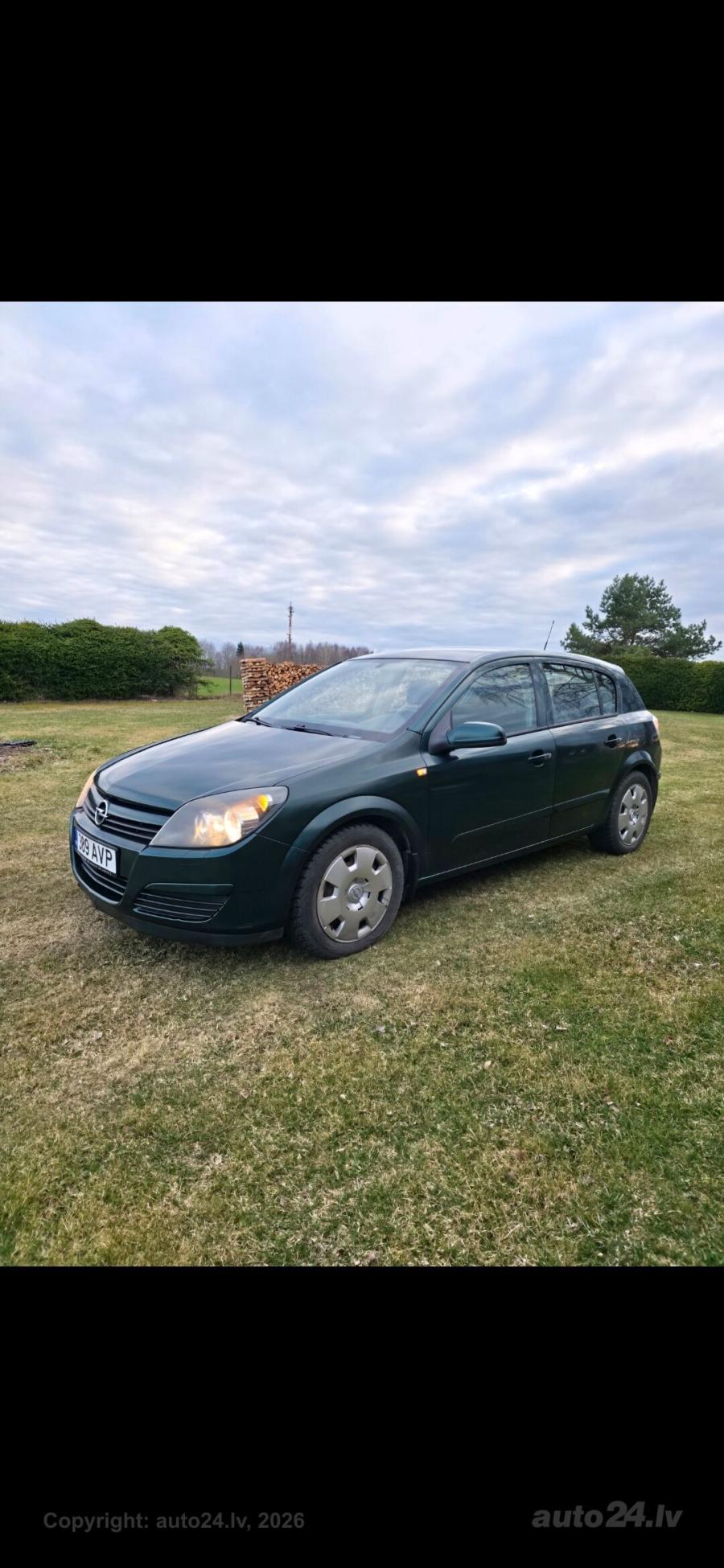 Green Opel Astra 2005 in Elva, with an engine capacity of 1.80 L and mileage of 423 thousand km for 1199 €, photo 1 on AUTOMOTO.COM.LV