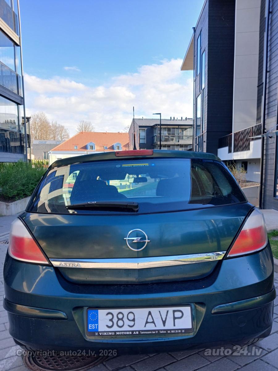 Green Opel Astra 2005 in Tallinn, with an engine capacity of 1.80 L and mileage of 420 thousand km for 1560 €, photo 8 on AUTOMOTO.COM.LV