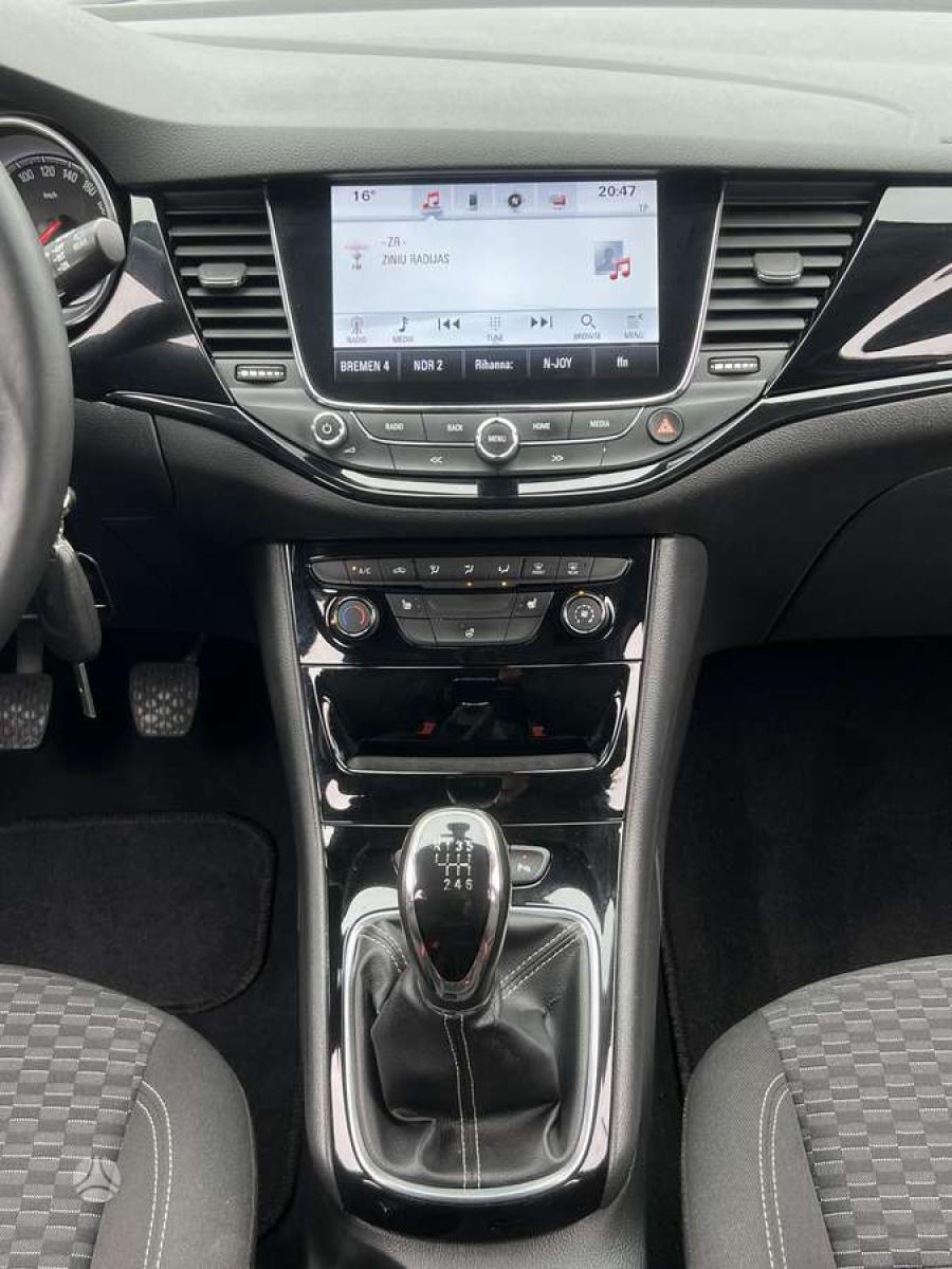 Zaļš Opel Astra 2017 Kėdainiai, ar dzinēja tilpumu 1.60 L un nobraukumu 238 tūkst. km par 6750 €, foto 31 vietnē AUTOMOTO.COM.LV