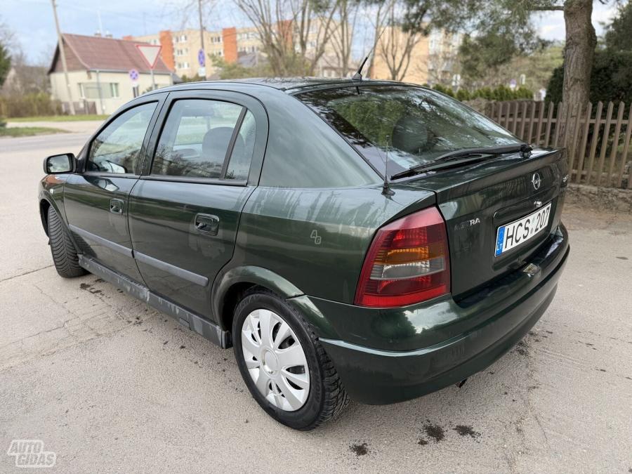Green Opel Astra 2003 in Kaunas, with an engine capacity of 2.00 L and mileage of 350 thousand km for 1250 €, photo 8 on AUTOMOTO.COM.LV