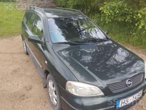Green Opel Astra 2001 in Riga, with an engine capacity of 1.60 L and mileage of 302 thousand km for 550 €, photo 7 on AUTOMOTO.COM.LV
