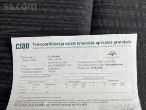 Green Opel Astra 2011 in Talsi, with an engine capacity of 1.40 L and mileage of 193 thousand km for 4500 €, photo 14 on AUTOMOTO.COM.LV