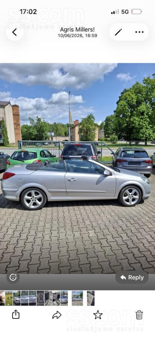 Grey Opel Astra 2006 in Valmiera, with an engine capacity of 2.00 L and mileage of 204 thousand km for 3750 €, photo 1 on AUTOMOTO.COM.LV