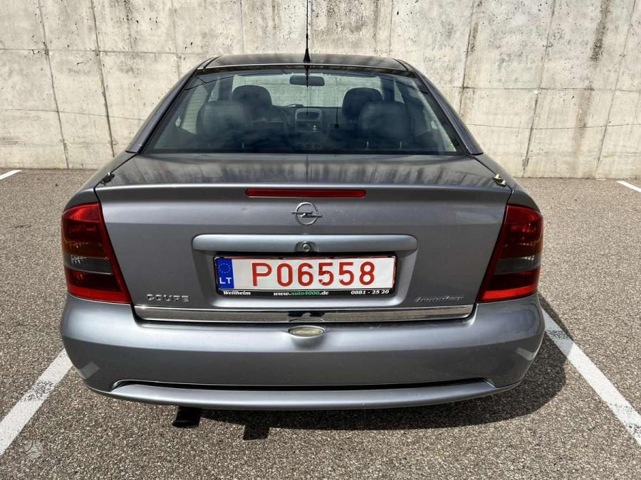 Pelēks Opel Astra 2004 Viļņa, ar dzinēja tilpumu 2.20 L un nobraukumu 188 tūkst. km par 1799 €, foto 13 vietnē AUTOMOTO.COM.LV