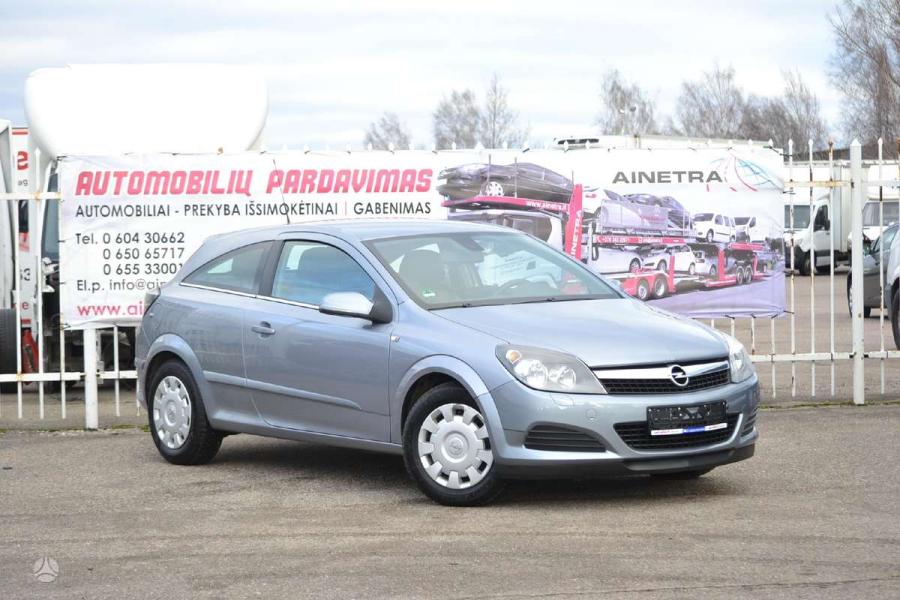 Grey Opel Astra 2006 in Marijampole, with an engine capacity of 1.80 L and mileage of 105 thousand km for 2950 €, photo 2 on AUTOMOTO.COM.LV