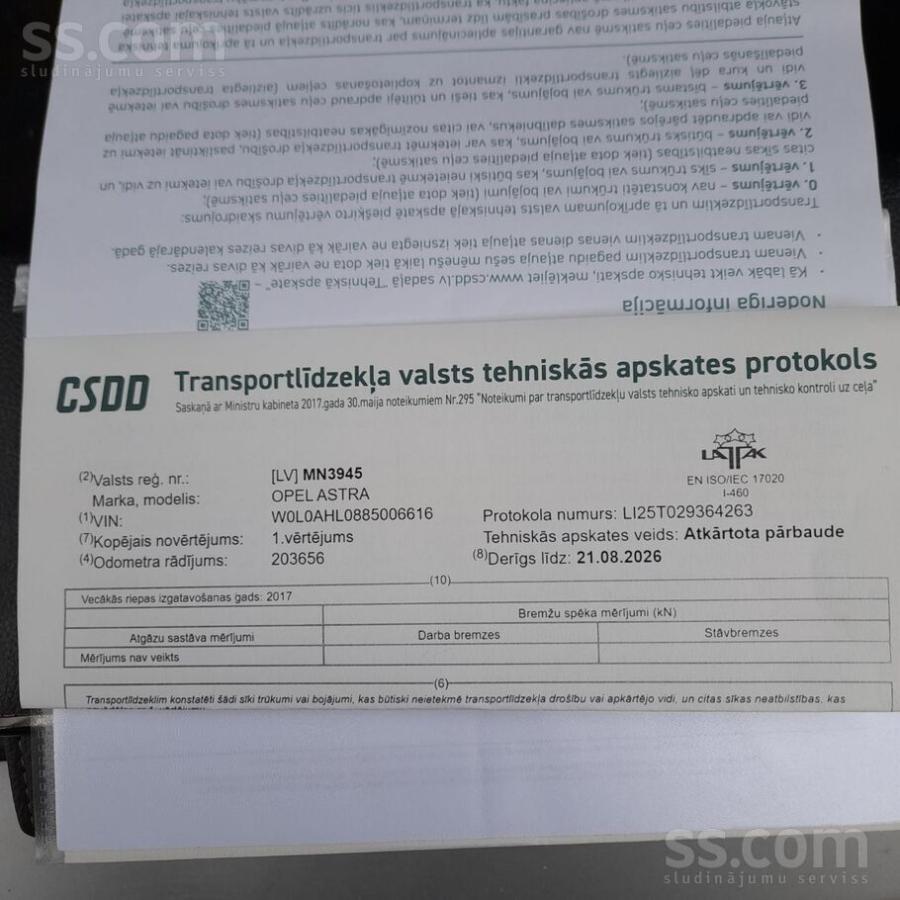 Pelēks Opel Astra 2007 Liepāja, ar dzinēja tilpumu 1.60 L un nobraukumu 207 tūkst. km par 2000 €, foto 10 vietnē AUTOMOTO.COM.LV