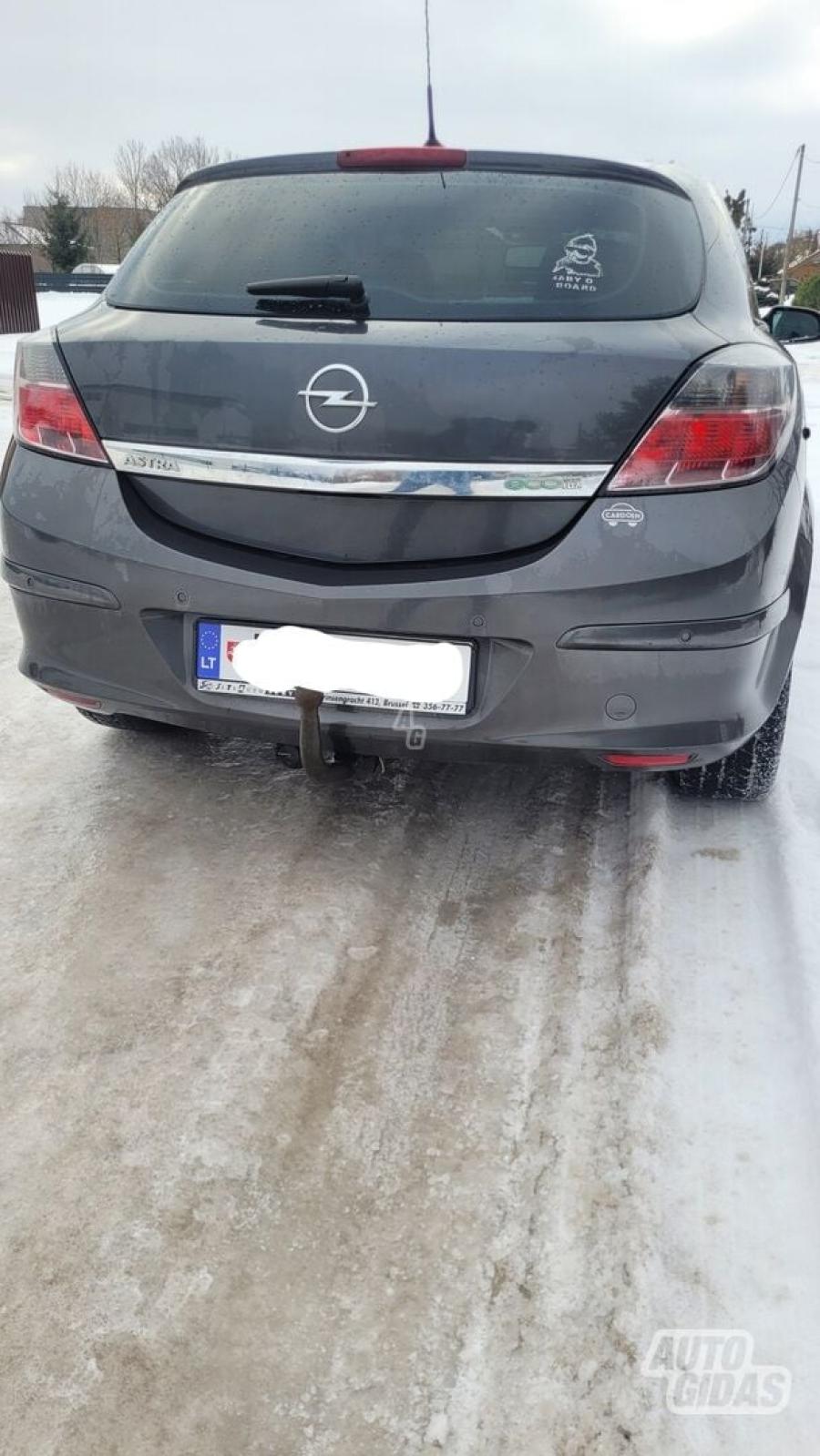Pelēks Opel Astra 2009 Kauņa, ar dzinēja tilpumu 1.70 L un nobraukumu 286 tūkst. km par 1650 €, foto 4 vietnē AUTOMOTO.COM.LV