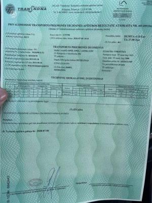 Серый Опель Астра 2015 в Гаргждай, объемом двигателя 1.96 л и пробегом 265 тыс. км за 8200 €, фото 30 на AUTOMOTO.COM.LV