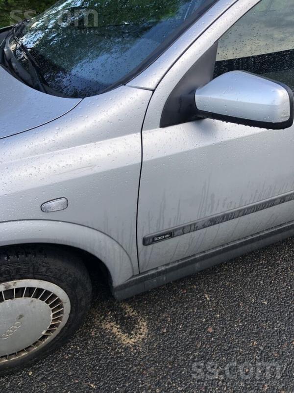 Pelēks Opel Astra 1999 Rīga, ar dzinēja tilpumu 1.60 L un nobraukumu 188 tūkst. km par 1050 €, foto 7 vietnē AUTOMOTO.COM.LV