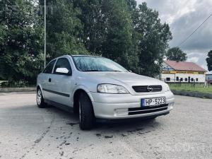 Pelēks Opel Astra 1999 Rīga, ar dzinēja tilpumu 1.60 L un nobraukumu 224 tūkst. km par 800 €, foto  vietnē AUTOMOTO.COM.LV