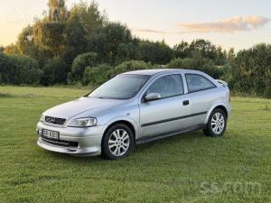 Grey Opel Astra 1999 in Riga, with an engine capacity of 1.80 L and mileage of 206 thousand km for 350 €, photo 4 on AUTOMOTO.COM.LV