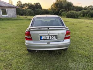 Grey Opel Astra 1999 in Riga, with an engine capacity of 1.80 L and mileage of 206 thousand km for 350 €, photo 7 on AUTOMOTO.COM.LV