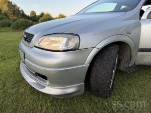 Grey Opel Astra 1999 in Riga, with an engine capacity of 1.80 L and mileage of 206 thousand km for 350 €, photo 12 on AUTOMOTO.COM.LV