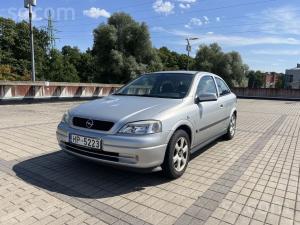 Pelēks Opel Astra 1999 Rīga, ar dzinēja tilpumu 1.60 L un nobraukumu 225 tūkst. km par 1190 €, foto  vietnē AUTOMOTO.COM.LV