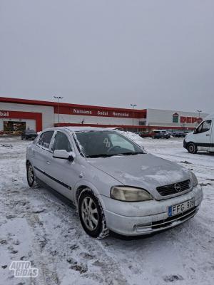 Pelēks Opel Astra 2001 Klaipėda, ar dzinēja tilpumu 2.00 L un nobraukumu 339 tūkst. km par 600 €, foto  vietnē AUTOMOTO.COM.LV