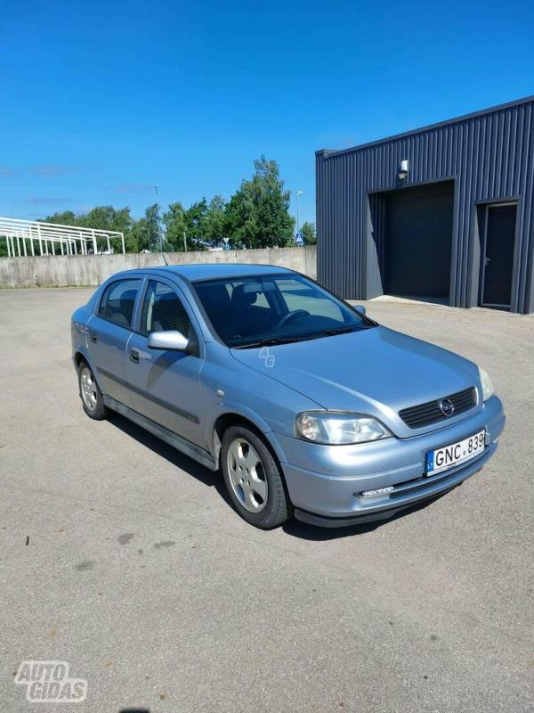 Grey Opel Astra 2001 in Kaunas, with an engine capacity of 1.60 L and mileage of 335 thousand km for 650 €, photo 9 on AUTOMOTO.COM.LV