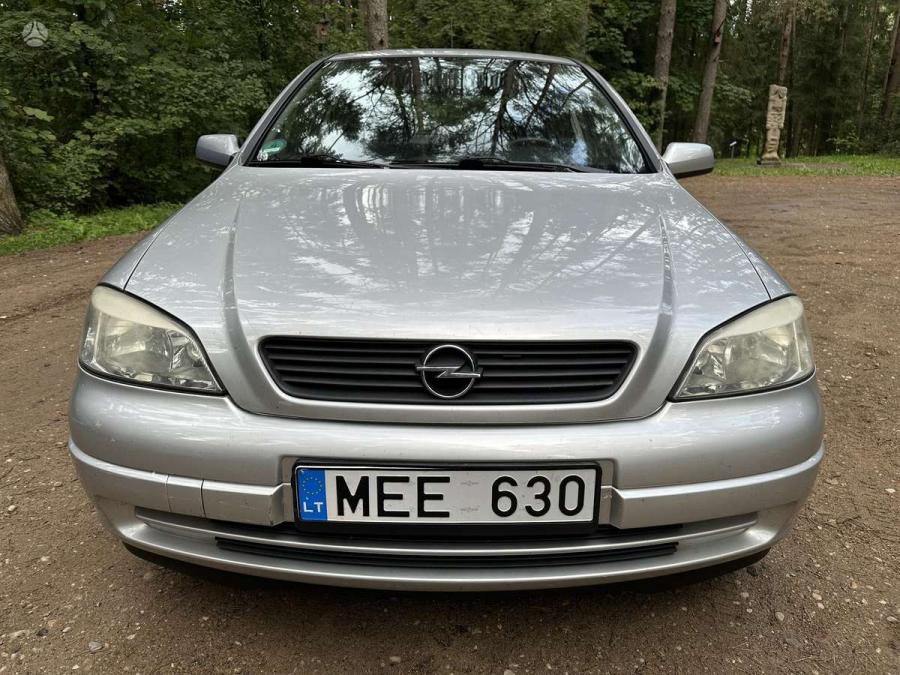 Pelēks Opel Astra 2002 Utena, ar dzinēja tilpumu 1.60 L un nobraukumu 103 tūkst. km par 850 €, foto 3 vietnē AUTOMOTO.COM.LV