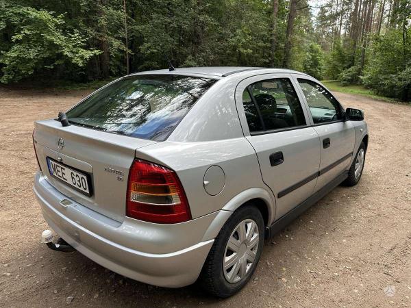 Pelēks Opel Astra 2002 Utena, ar dzinēja tilpumu 1.60 L un nobraukumu 103 tūkst. km par 850 €, foto 6 vietnē AUTOMOTO.COM.LV