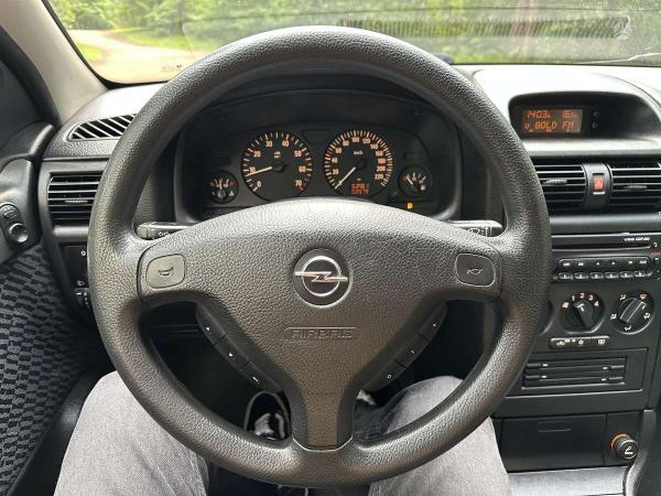 Pelēks Opel Astra 2002 Utena, ar dzinēja tilpumu 1.60 L un nobraukumu 103 tūkst. km par 850 €, foto 9 vietnē AUTOMOTO.COM.LV