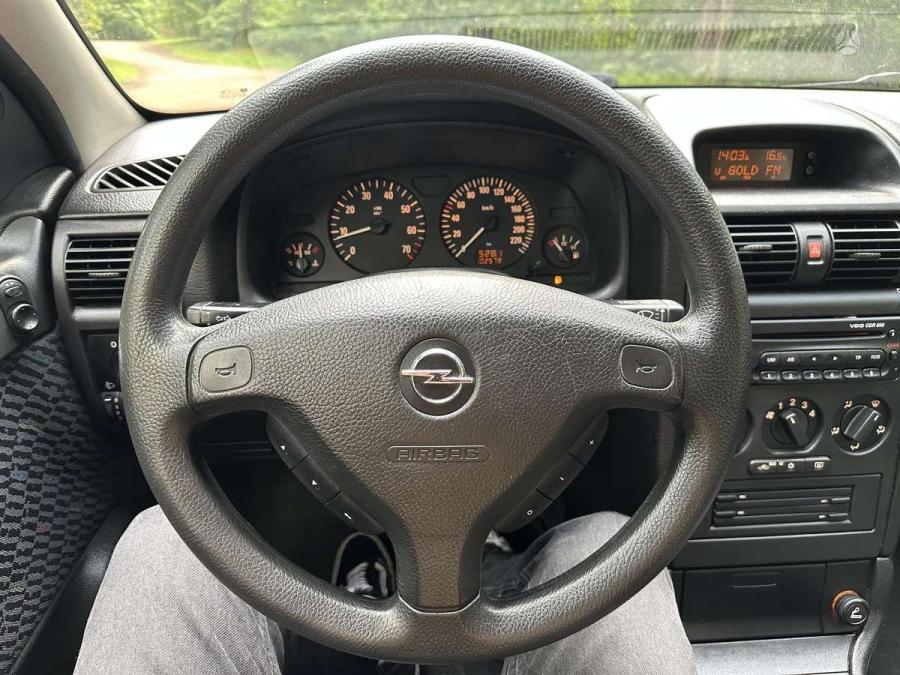 Pelēks Opel Astra 2002 Utena, ar dzinēja tilpumu 1.60 L un nobraukumu 103 tūkst. km par 850 €, foto 10 vietnē AUTOMOTO.COM.LV