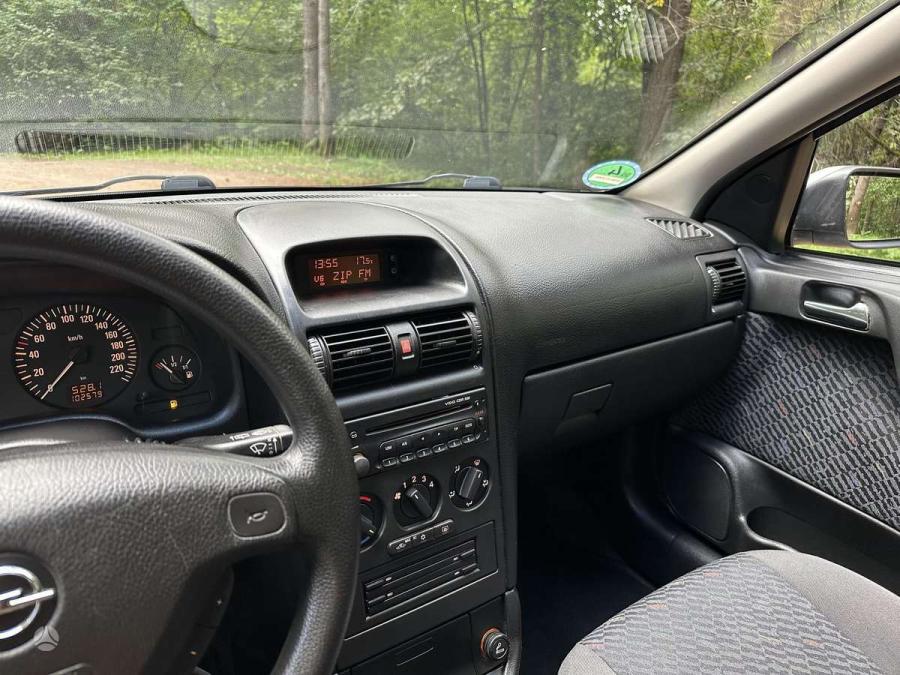 Pelēks Opel Astra 2002 Utena, ar dzinēja tilpumu 1.60 L un nobraukumu 103 tūkst. km par 850 €, foto 22 vietnē AUTOMOTO.COM.LV