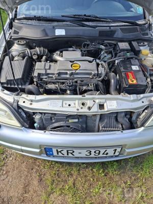 Pelēks Opel Astra 2002 Jēkabpils, ar dzinēja tilpumu 2.00 L un nobraukumu 258 tūkst. km par 600 €, foto 5 vietnē AUTOMOTO.COM.LV