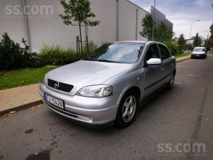 Pelēks Opel Astra 2002 Rīga, ar dzinēja tilpumu 1.60 L un nobraukumu 142 tūkst. km par 850 €, foto 9 vietnē AUTOMOTO.COM.LV