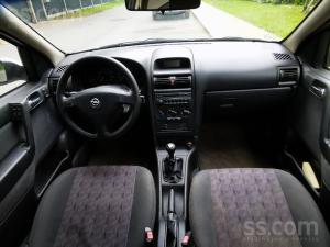 Pelēks Opel Astra 2002 Rīga, ar dzinēja tilpumu 1.60 L un nobraukumu 142 tūkst. km par 850 €, foto 14 vietnē AUTOMOTO.COM.LV
