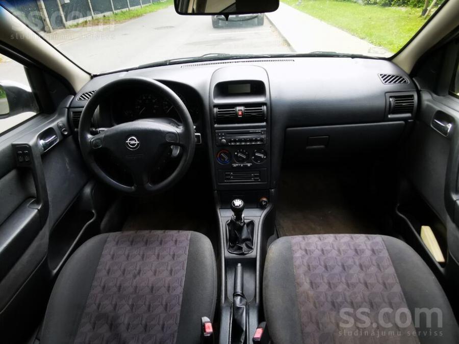 Pelēks Opel Astra 2002 Rīga, ar dzinēja tilpumu 1.60 L un nobraukumu 142 tūkst. km par 850 €, foto 14 vietnē AUTOMOTO.COM.LV