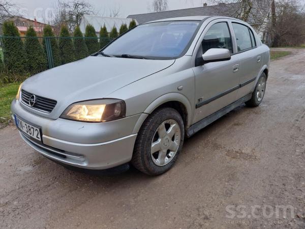 Grey Opel Astra 2003 in Riga, with an engine capacity of 1.70 L and mileage of 261 thousand km for 780 €, photo 5 on AUTOMOTO.COM.LV