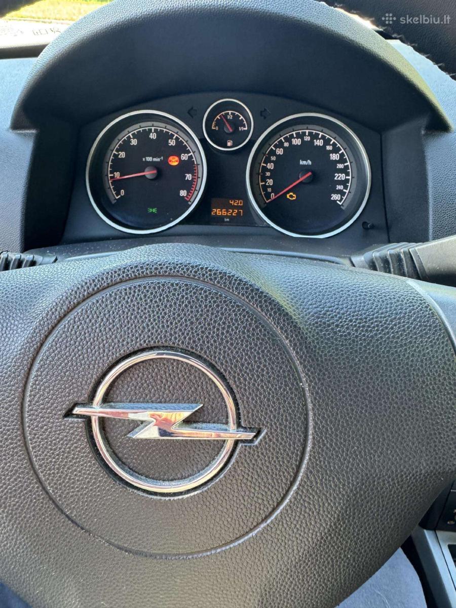 Grey Opel Astra 2004 in Kazlu Ruda, with an engine capacity of 1.60 L and mileage of 266 thousand km for 1050 €, photo 32 on AUTOMOTO.COM.LV