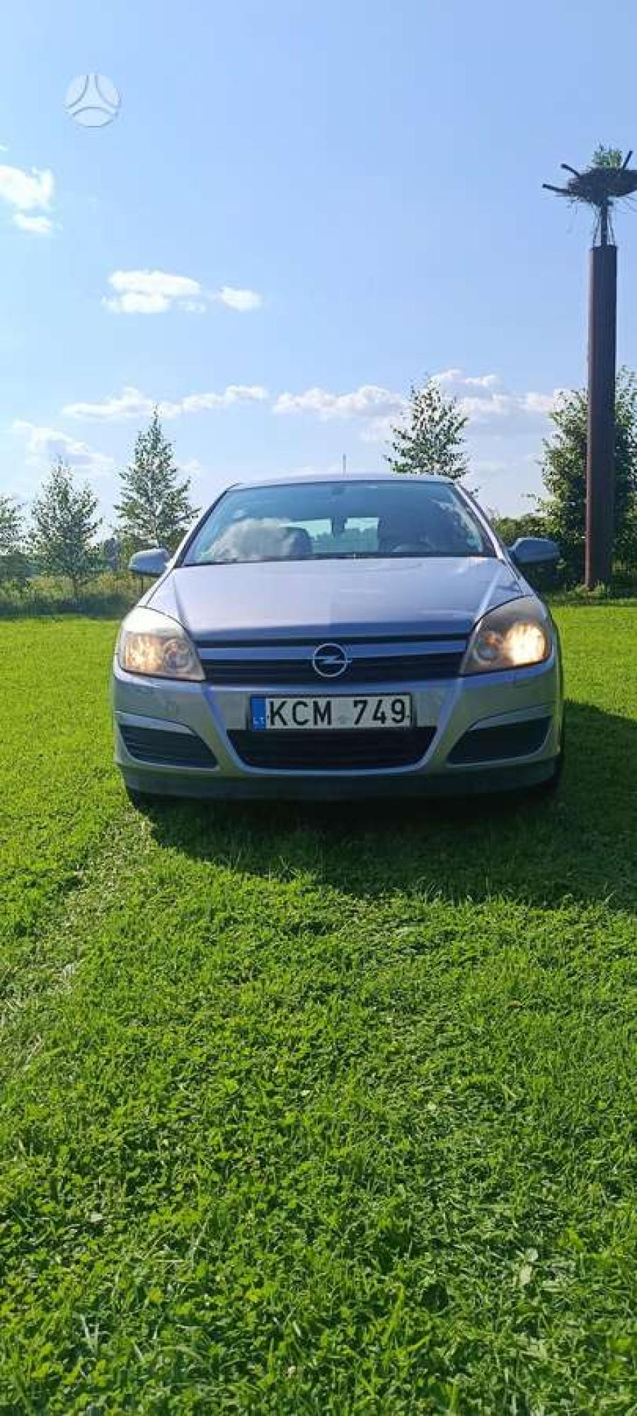 Grey Opel Astra 2005 in Kaunas, with an engine capacity of 1.60 L and mileage of 17 thousand km for 1000 €, photo 7 on AUTOMOTO.COM.LV