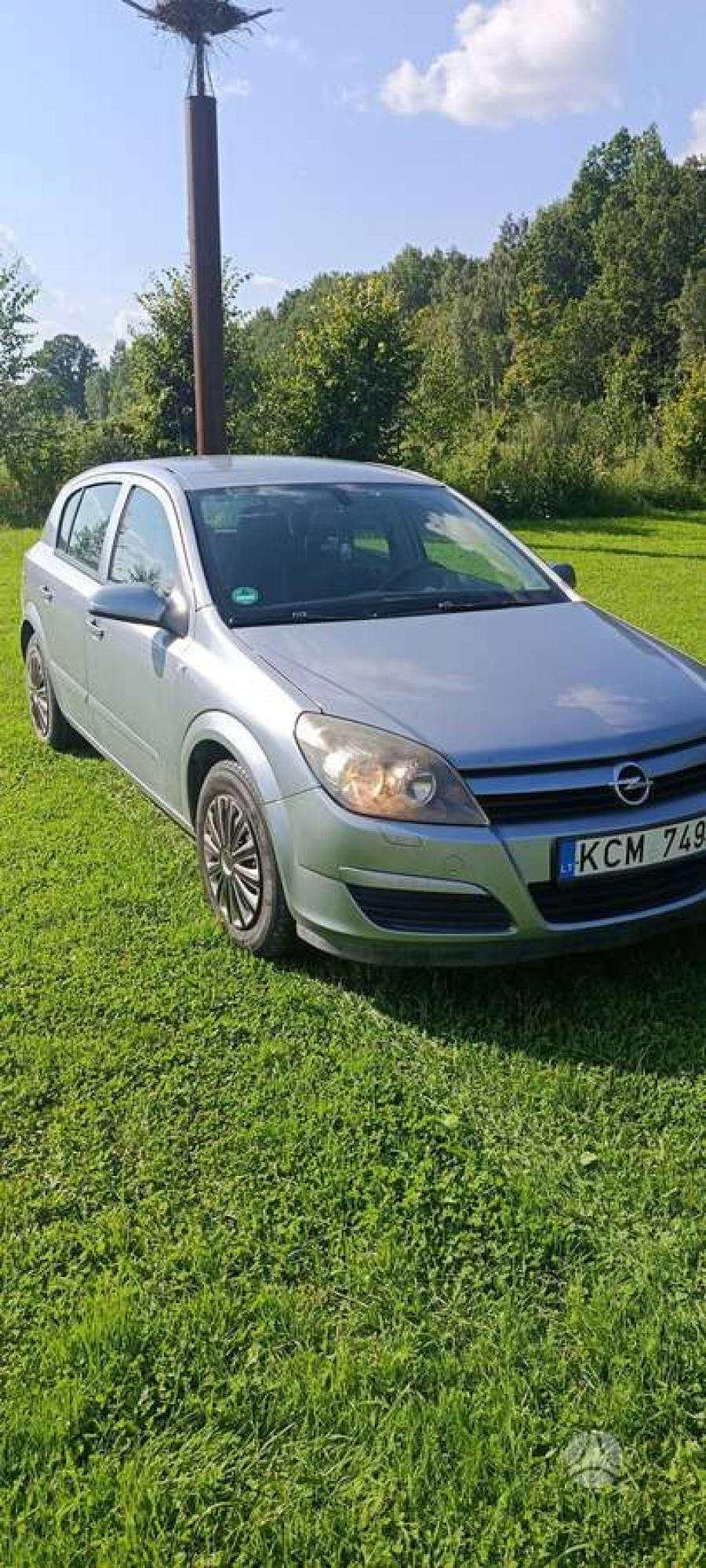 Grey Opel Astra 2005 in Kaunas, with an engine capacity of 1.60 L and mileage of 17 thousand km for 1000 €, photo 11 on AUTOMOTO.COM.LV
