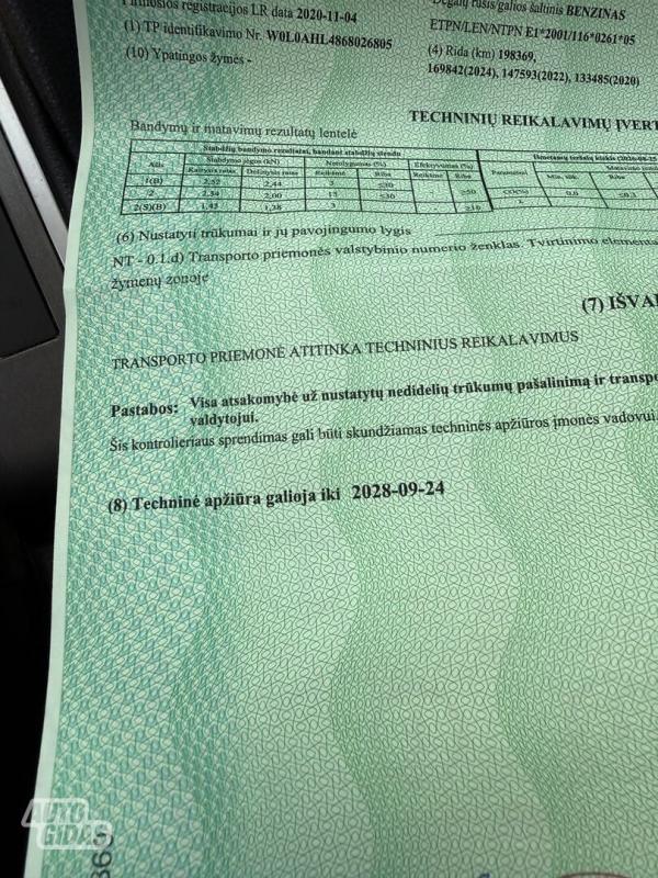 Серый Опель Астра 2005 в Биржай, объемом двигателя 1.80 л и пробегом 198 тыс. км за 1700 €, фото 10 на AUTOMOTO.COM.LV