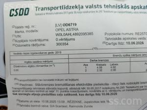 Серый Опель Астра 2009 в Резекне, объемом двигателя 1.70 л и пробегом 0 тыс. км за 2800 €, фото 15 на AUTOMOTO.COM.LV