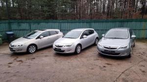 Grey Opel Astra 2010 in Vilnius, with an engine capacity of 1.60 L and mileage of 129 thousand km for 4999 €, photo 24 on AUTOMOTO.COM.LV