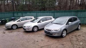 Grey Opel Astra 2010 in Vilnius, with an engine capacity of 1.60 L and mileage of 142 thousand km for 4999 €, photo 32 on AUTOMOTO.COM.LV
