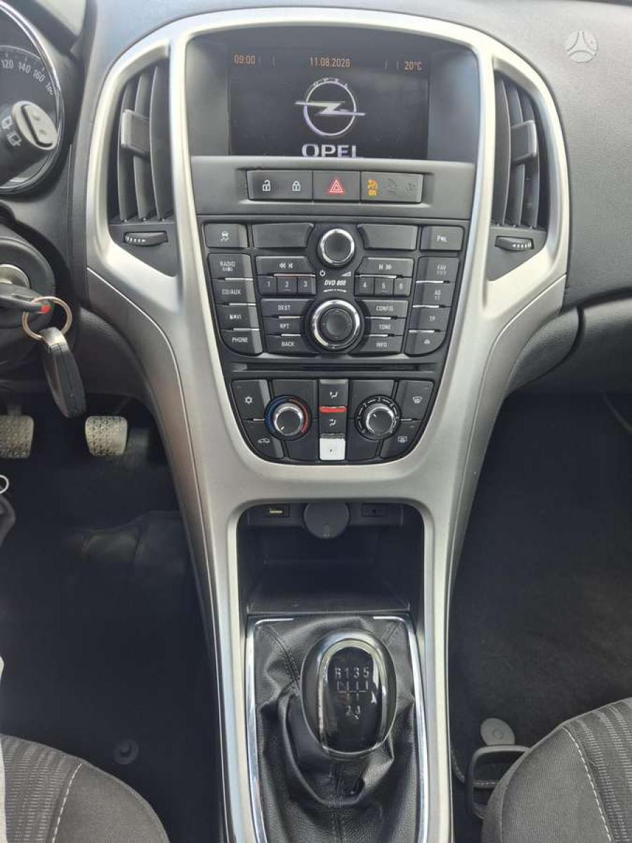 Pelēks Opel Astra 2010 Utena, ar dzinēja tilpumu 1.60 L un nobraukumu 219 tūkst. km par 3400 €, foto 13 vietnē AUTOMOTO.COM.LV