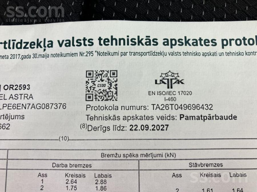 Pelēks Opel Astra 2010 Talsi, ar dzinēja tilpumu 2.00 L un nobraukumu 255 tūkst. km par 4999 €, foto 21 vietnē AUTOMOTO.COM.LV
