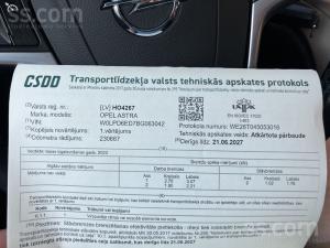 Серый Опель Астра 2011 в Елгава, объемом двигателя 1.60 л и пробегом 230 тыс. км за 2650 €, фото 18 на AUTOMOTO.COM.LV