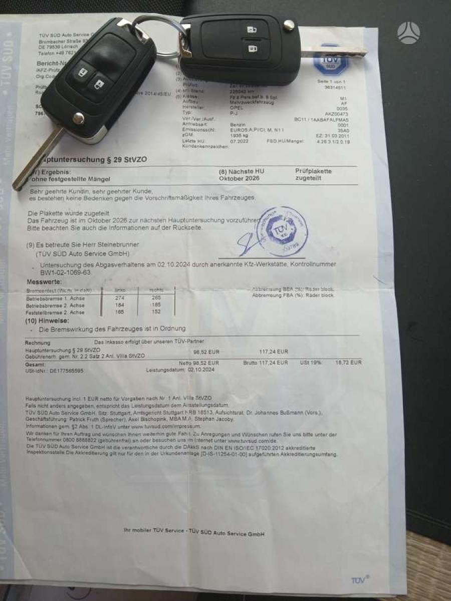 Pelēks Opel Astra 2011 Marijampole, ar dzinēja tilpumu 1.40 L un nobraukumu 247 tūkst. km par 3099 €, foto 15 vietnē AUTOMOTO.COM.LV