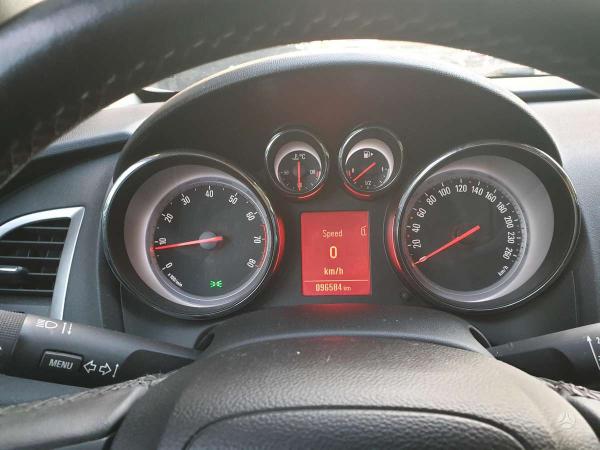 Grey Opel Astra 2013 in Vilnius, with an engine capacity of 1.36 L and mileage of 97 thousand km for 2600 €, photo 8 on AUTOMOTO.COM.LV