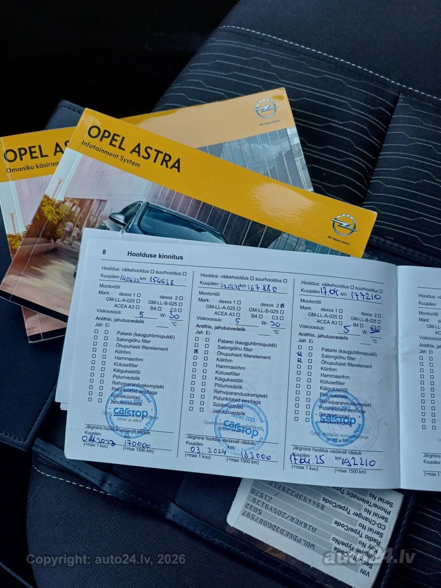 Pelēks Opel Astra 2013 Paide, ar dzinēja tilpumu 1.60 L un nobraukumu 187 tūkst. km par 3000 €, foto 11 vietnē AUTOMOTO.COM.LV
