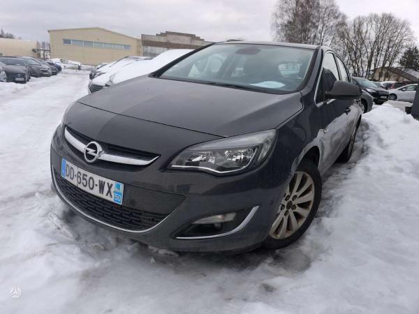 Pelēks Opel Astra 2014 Tauragė, ar dzinēja tilpumu 1.60 L un nobraukumu 230 tūkst. km par 2700 €, foto 1 vietnē AUTOMOTO.COM.LV