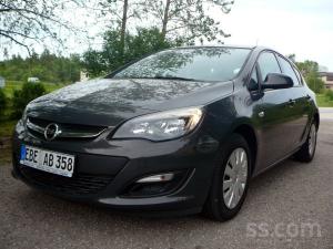 Grey Opel Astra 2015 in Cesis, with an engine capacity of 1.60 L and mileage of 0 thousand km for 5600 €, photo  on AUTOMOTO.COM.LV