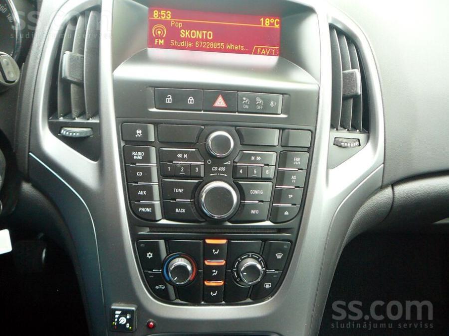 Grey Opel Astra 2015 in Cesis, with an engine capacity of 1.60 L and mileage of 0 thousand km for 5600 €, photo 16 on AUTOMOTO.COM.LV