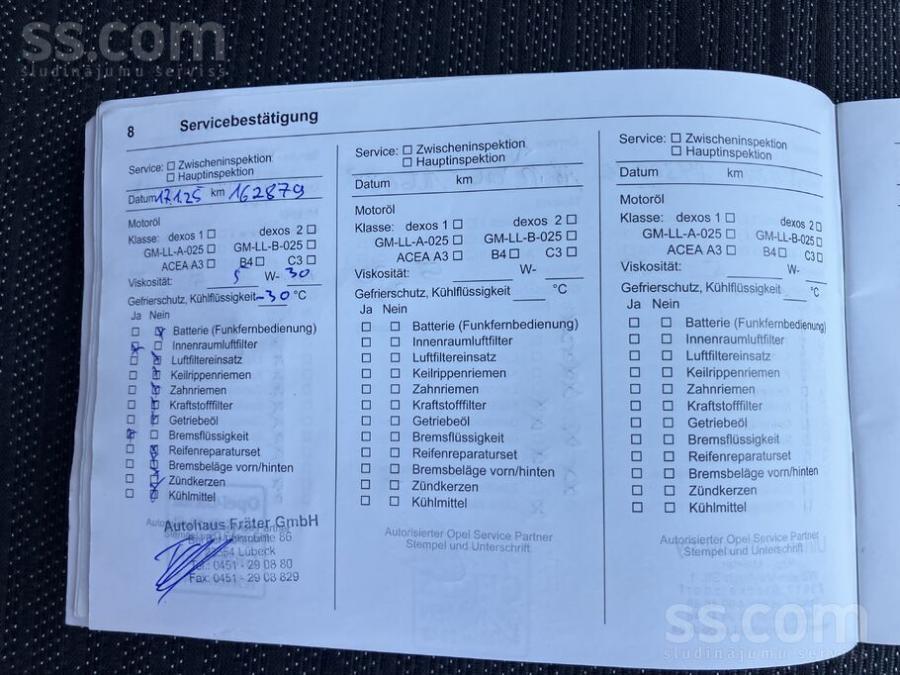 Серый Опель Астра 2015 в Талси, объемом двигателя 1.60 л и пробегом 195 тыс. км за 6500 €, фото 21 на AUTOMOTO.COM.LV