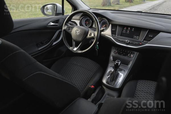 Pelēks Opel Astra 2016 Jelgava, ar dzinēja tilpumu 1.60 L un nobraukumu 161 tūkst. km par 9200 €, foto 7 vietnē AUTOMOTO.COM.LV