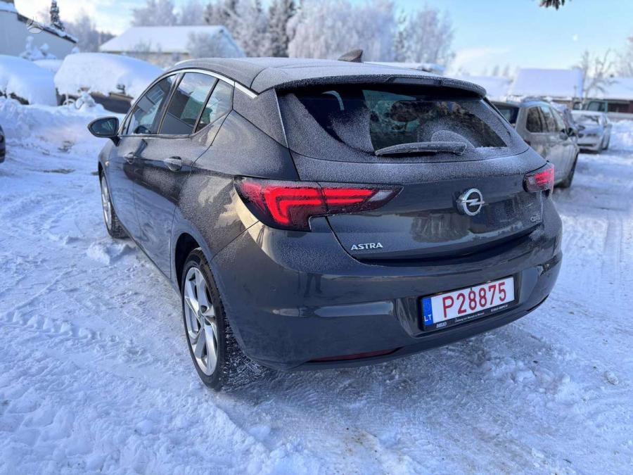 Grey Opel Astra 2016 in Gargzdai, with an engine capacity of 1.60 L and mileage of 188 thousand km for 6999 €, photo 9 on AUTOMOTO.COM.LV